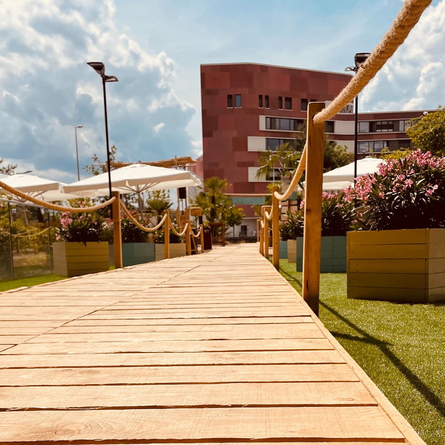 Une ambiance tropicale au Kirchberg | 4è édition de KPMG Plage